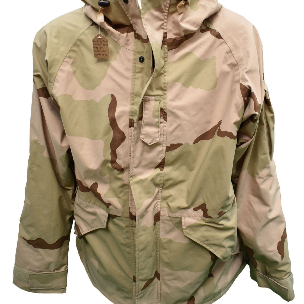 US Army DCU Tri-Colour Desert Camo ECW Goretex Cold Weather Parka ...