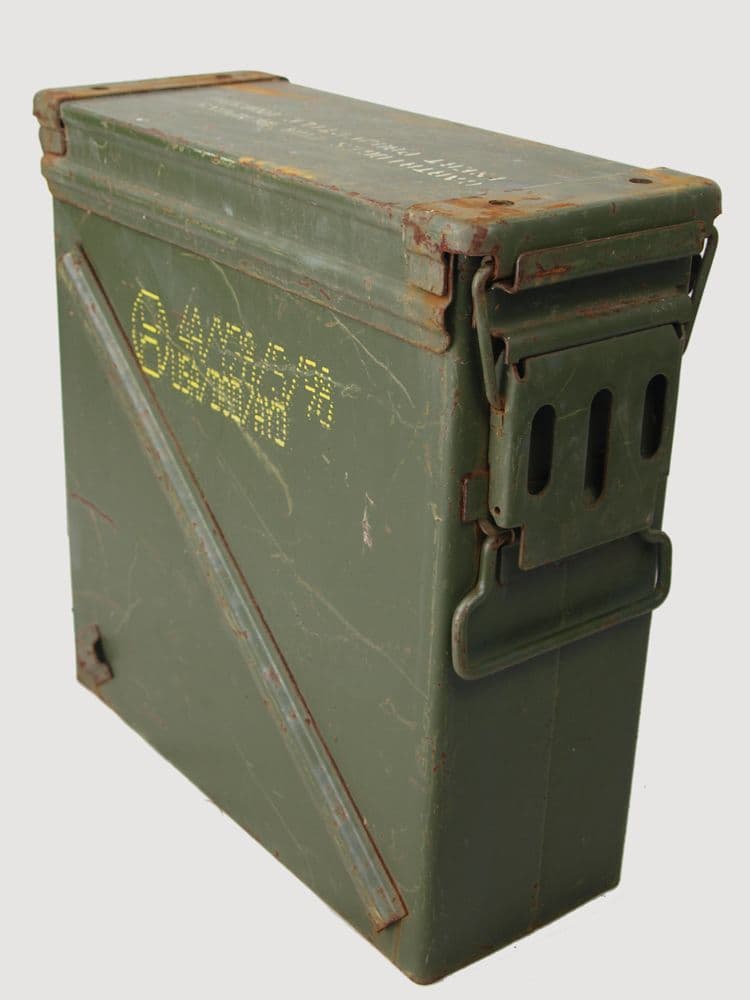 US Military 25mm Canon Ammo Box – Preppers Shop UK