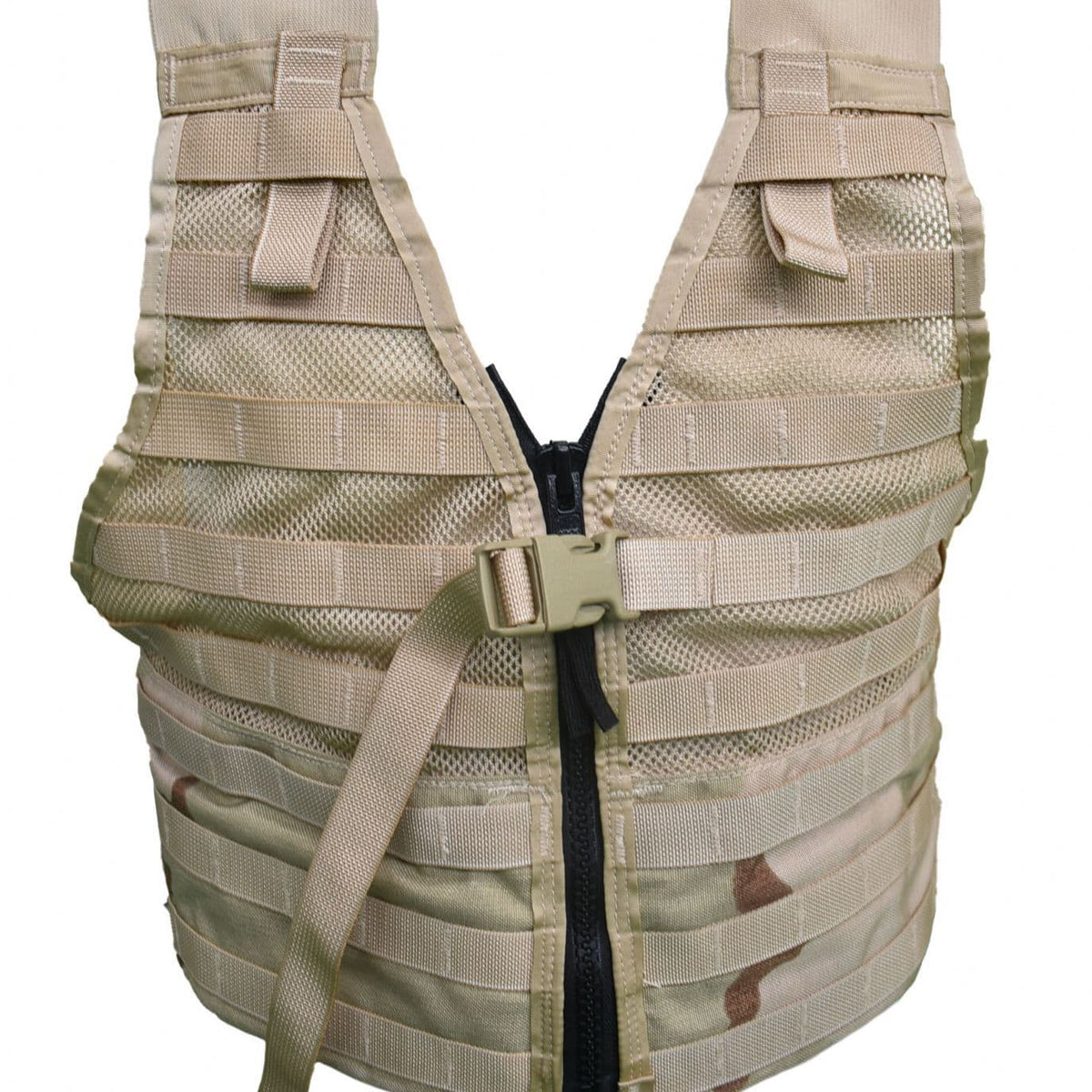US Military 3 Colour Desert Molle II Vest – Preppers Shop UK