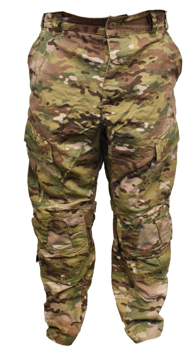 US Military ACU Multicam OCP Ripstop Trousers With Knee Pad Area ...