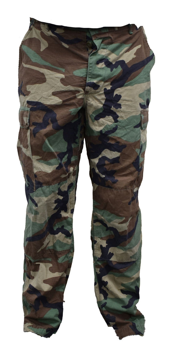 US Military M81 Woodland BDU Camo Trousers – Preppers Shop UK