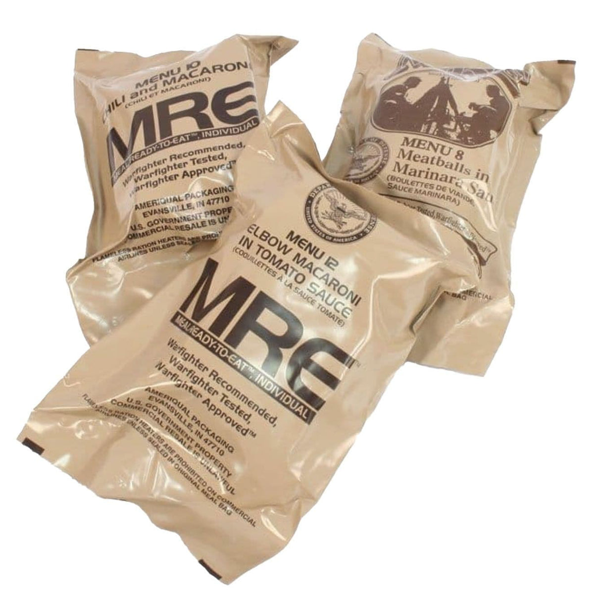 US Military MRE Genuine Ration Pack - Random Menu – Preppers Shop UK