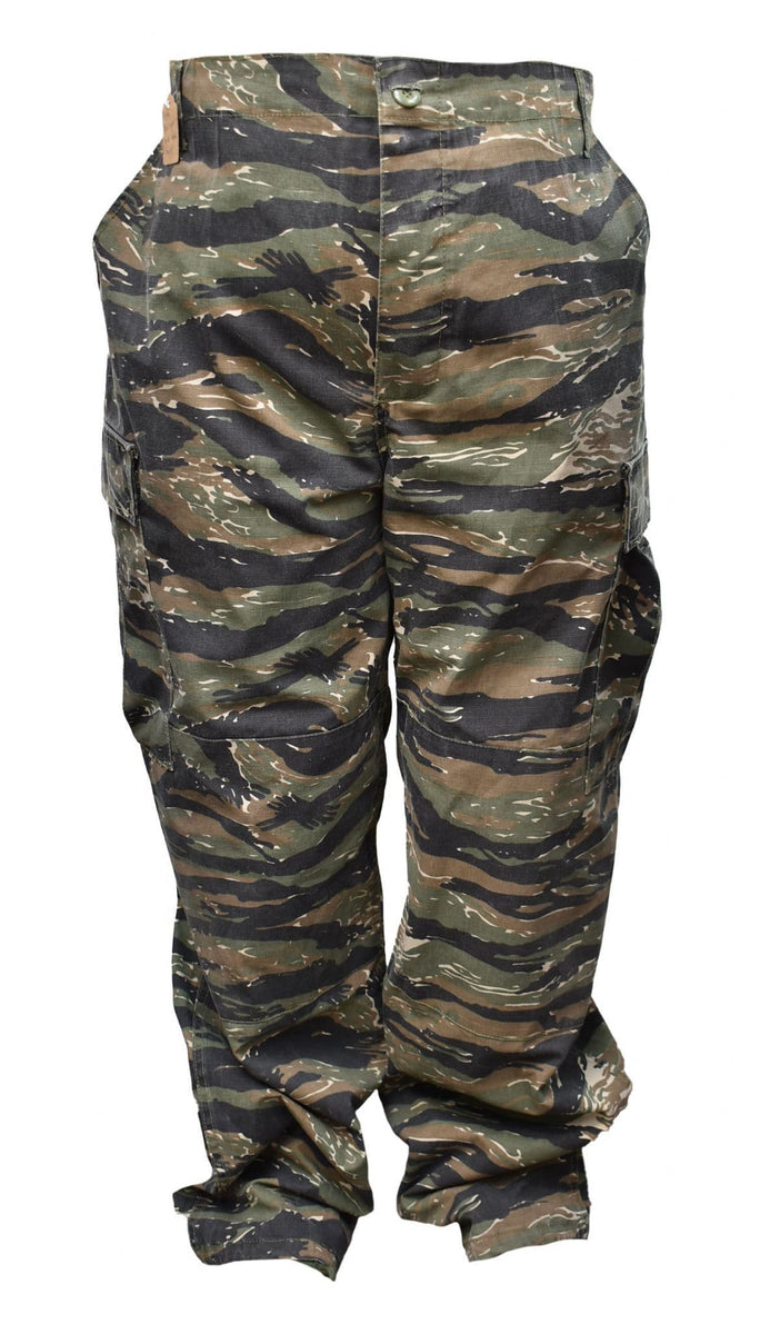 US Military Pant BDU Tiger Stripe Combat Trousers – Preppers Shop UK