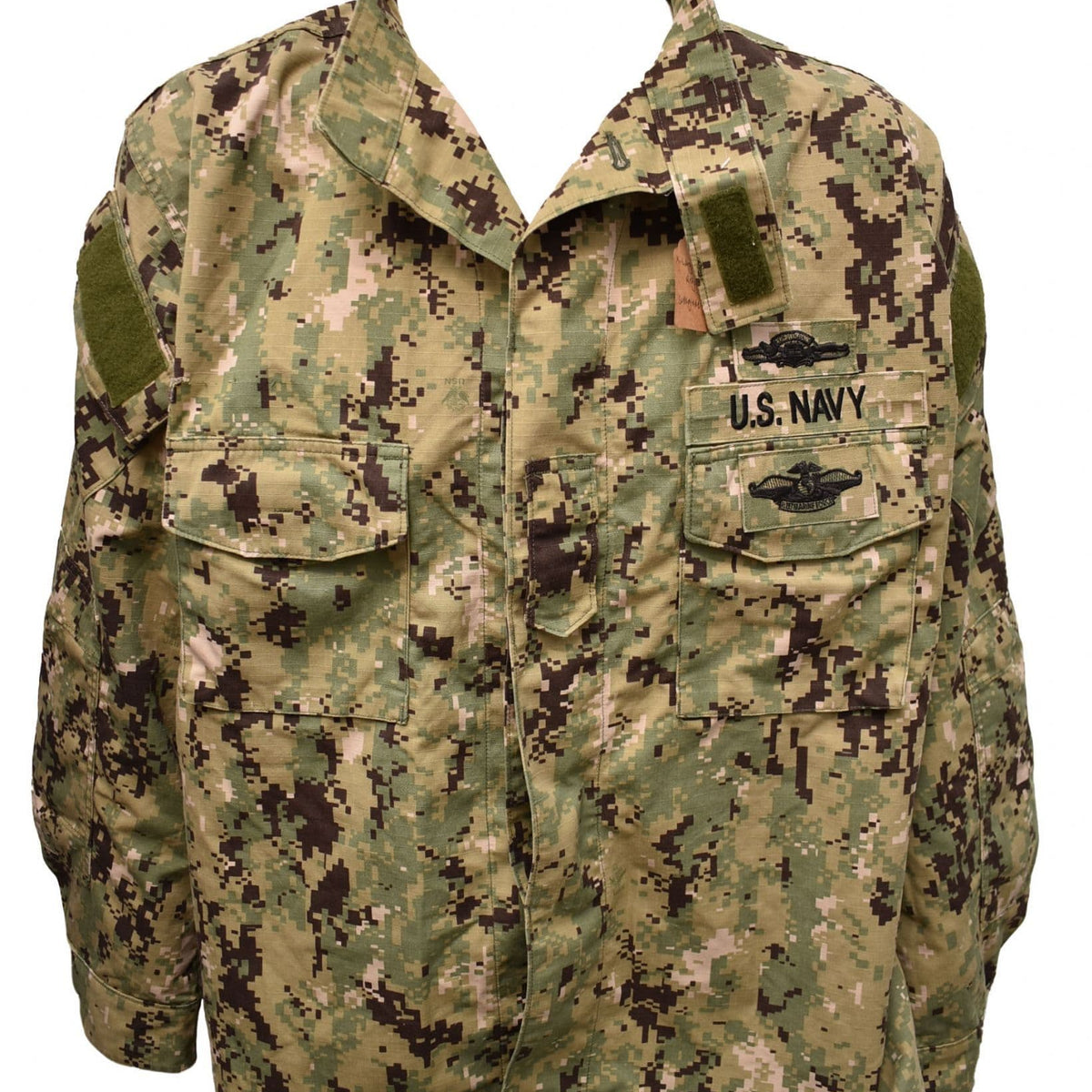 US Navy Working Uniform NWU AOR2 Type III Camo Shirt – Preppers Shop UK