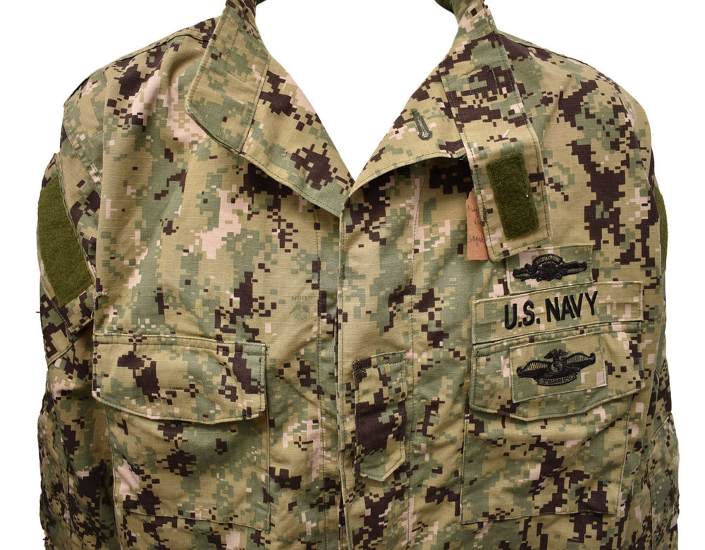 US Navy Working Uniform NWU AOR2 Type III Camo Shirt – Preppers Shop UK